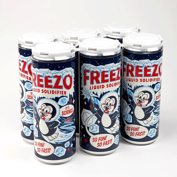 FREEZO (LIQUID SOLIDIFIER) 6 PACK – Maverick Tattoo Mercantile