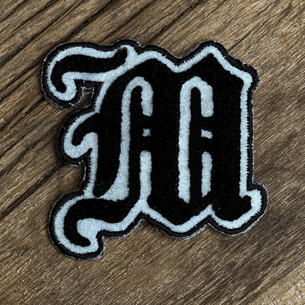 Old English "M" Patch – Maverick Tattoo Mercantile